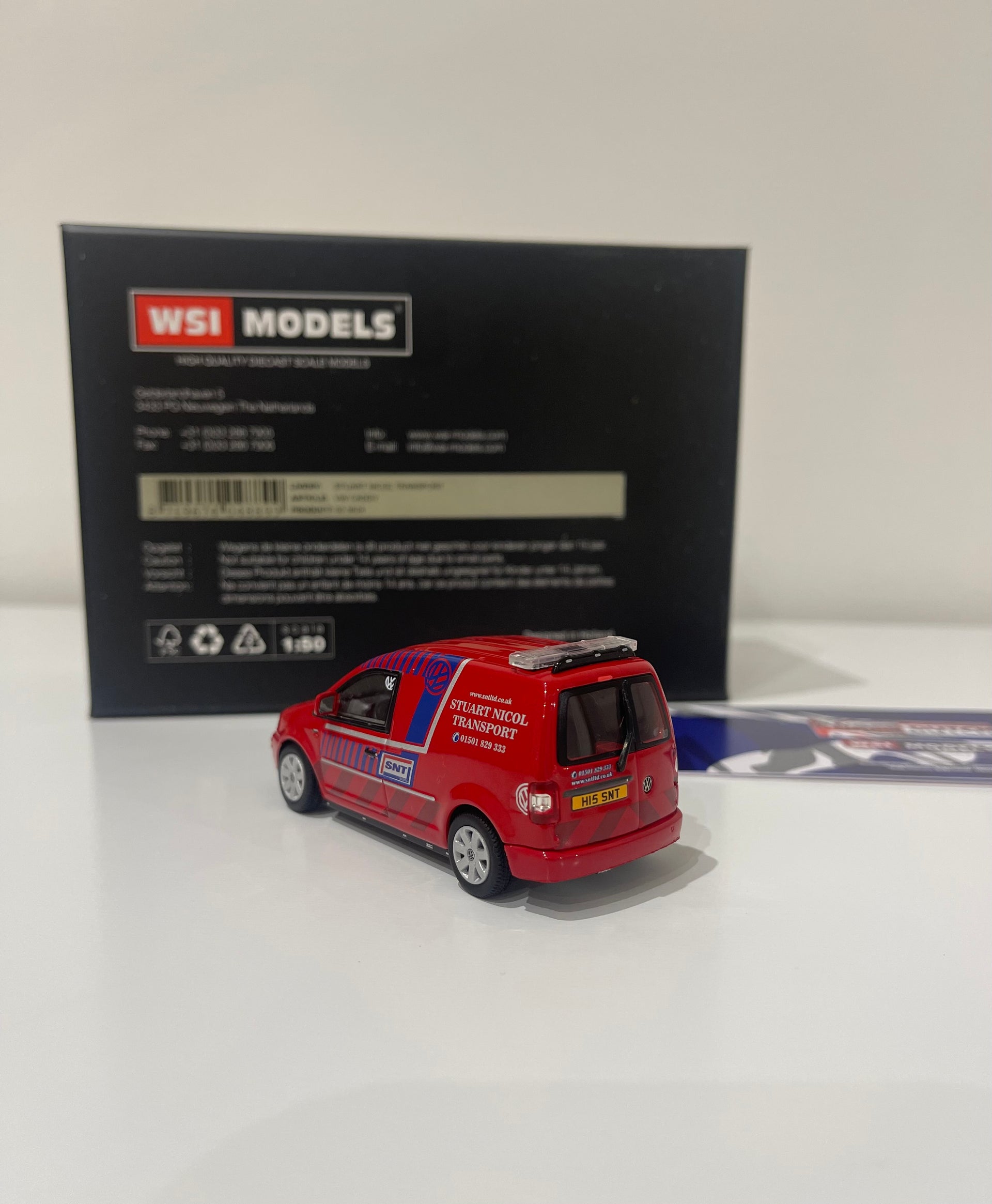VW Caddy WSI Model – Stuart Nicol Transport Merchandise