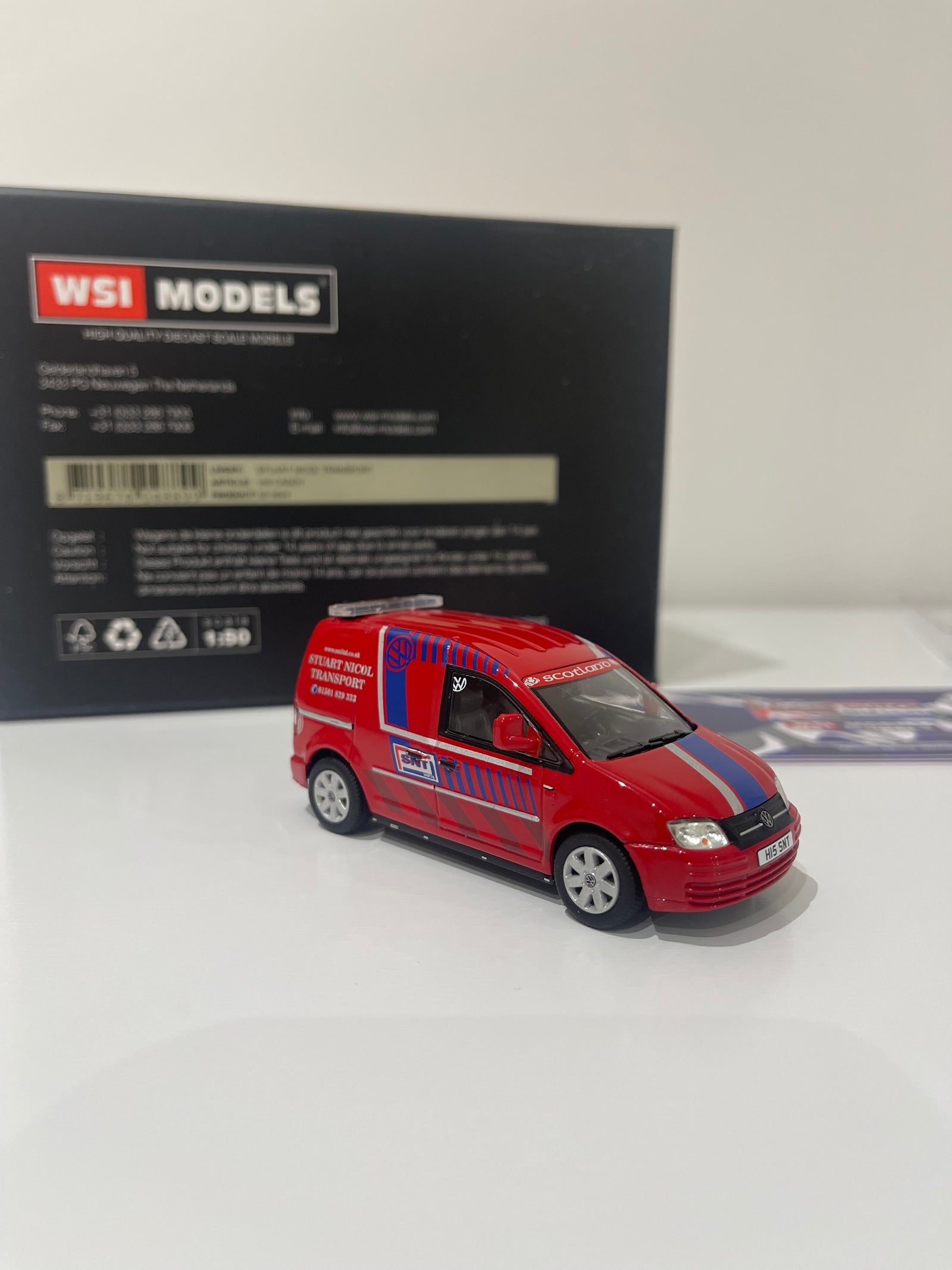VW Caddy WSI Model – Stuart Nicol Transport Merchandise